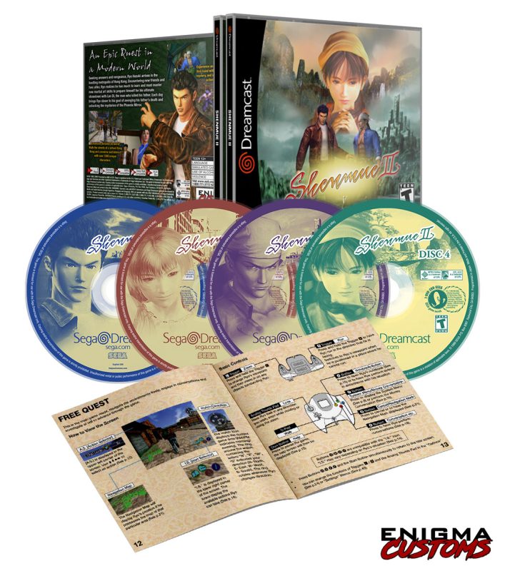Shenmue II (NOW with Manual) | Enigma Customs